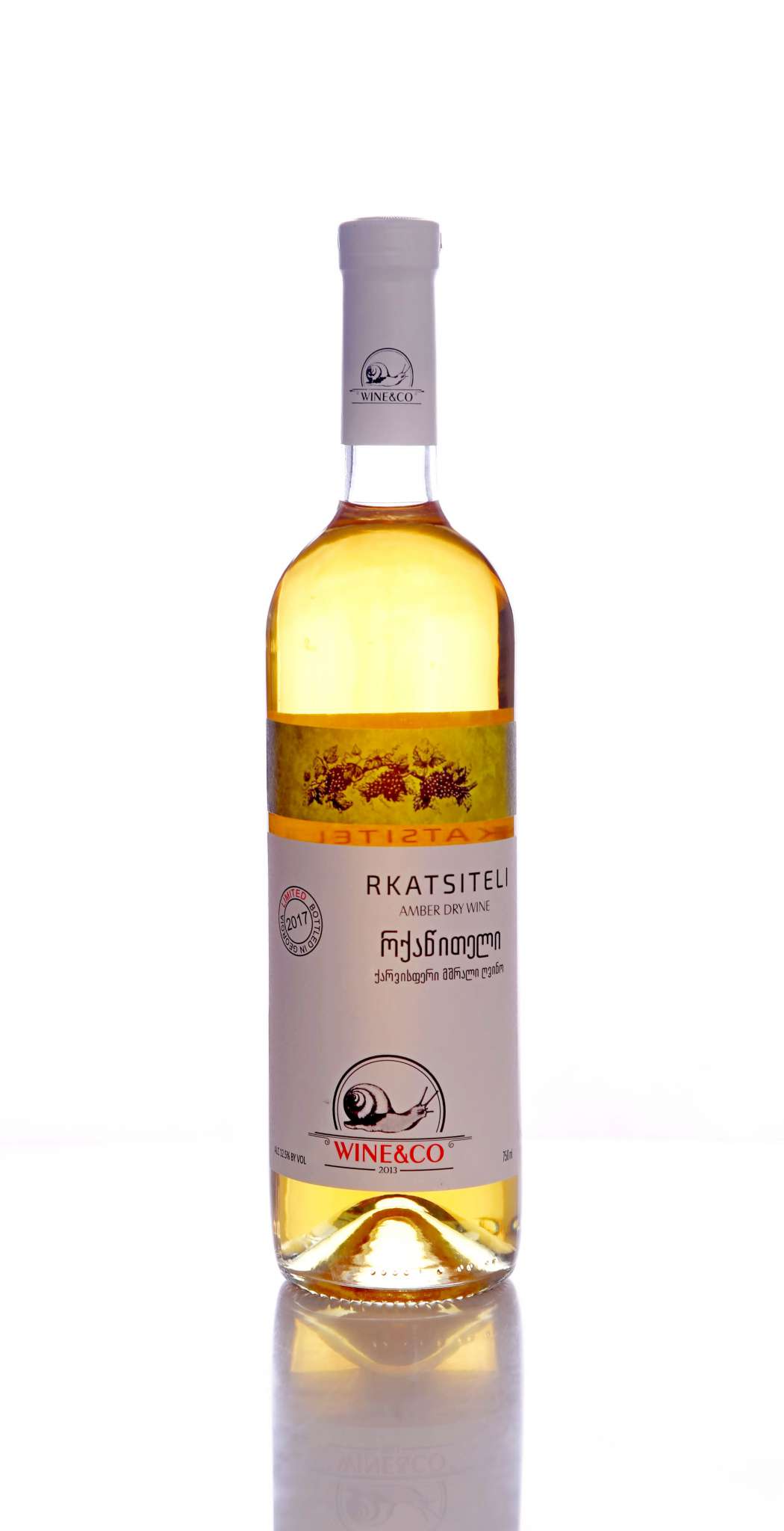Rkatsiteli Amber Dry Qvevry Wine – Luxury Wine