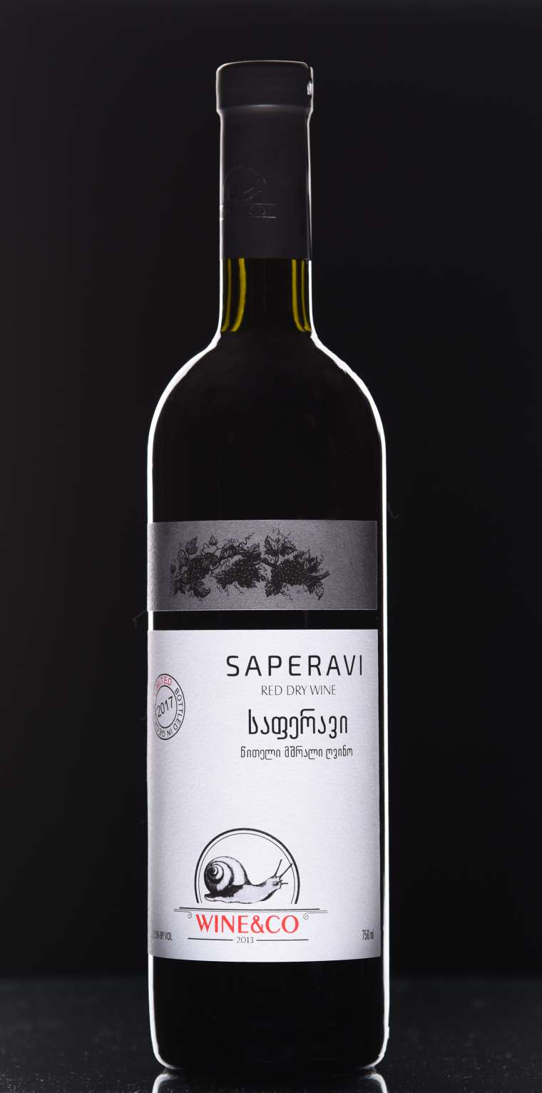 Wine&Co Saperavi Red Dry Wine – Luxury Wine